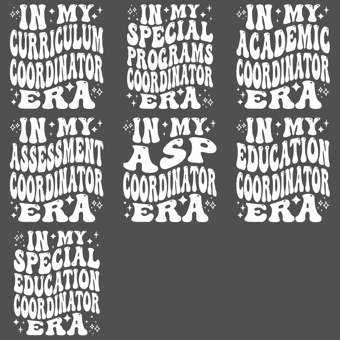 In My Coordinator Era PNG, Funny Work Job Clipart, Sarcastic Office ...