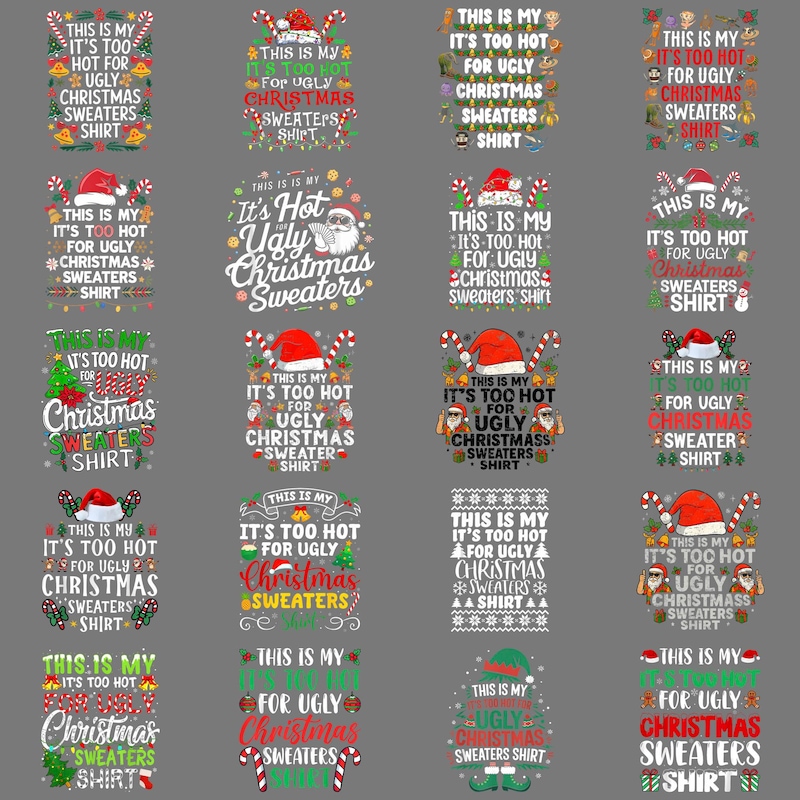 Ugly Sweater Shirt Grinch - Etsy