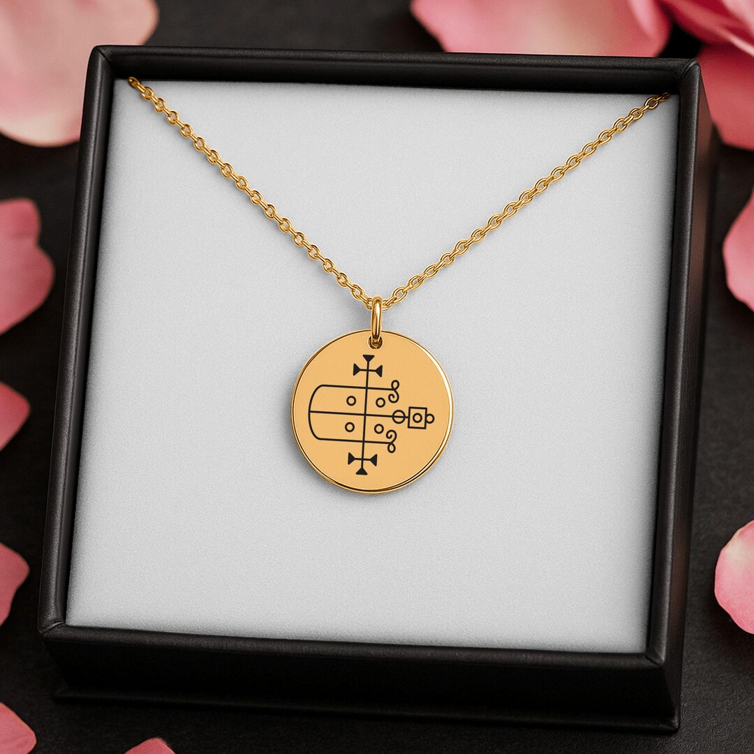 Sigil of Gaap Necklace, Ars Goetia Demon Prince Seal, Goetic Magick ...