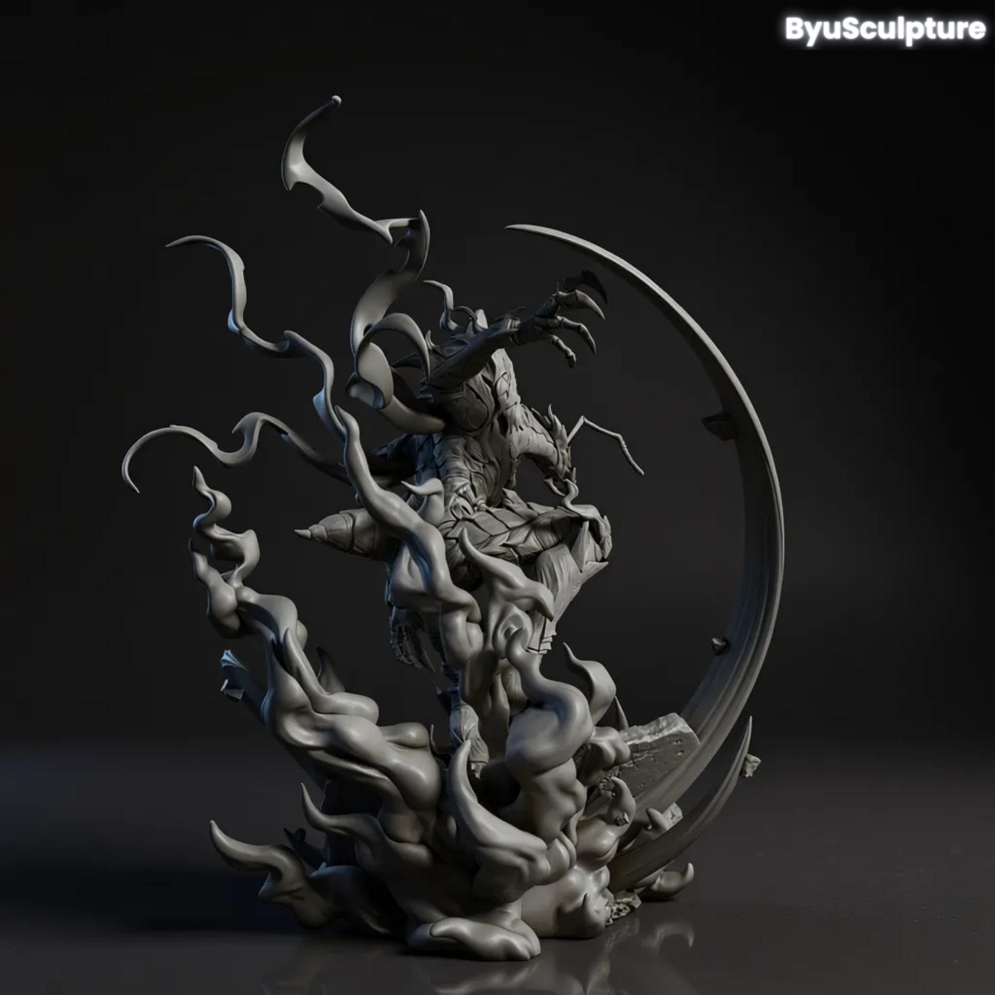 Shadow Beru Solo Leveling STL 3D Print Model | Full Statue & Bust - Etsy