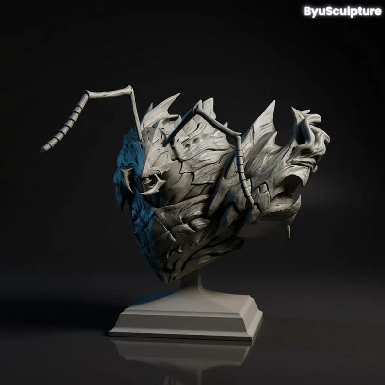 Shadow Beru Solo Leveling STL 3D Print Model | Full Statue & Bust - Etsy