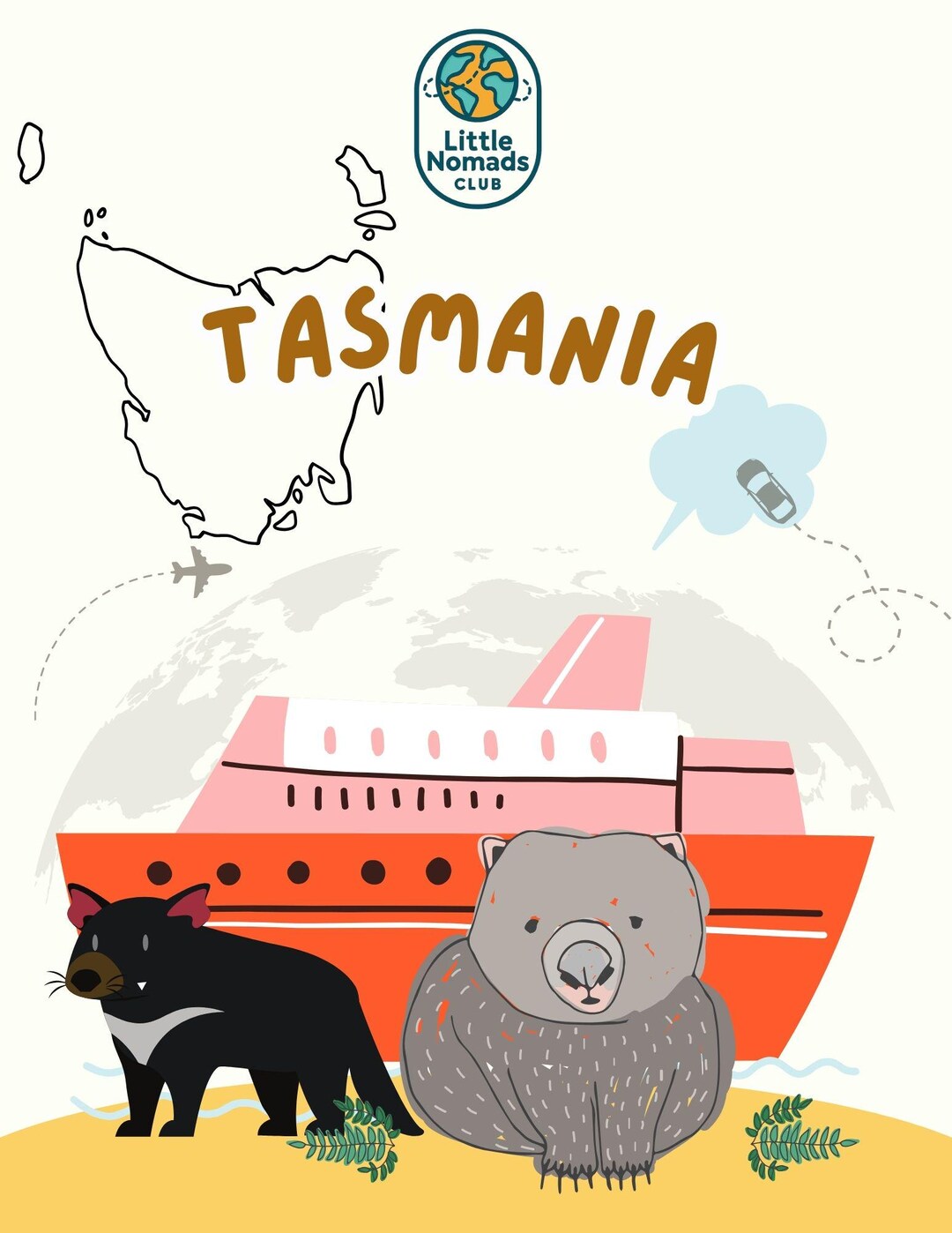 Printable Kids Activity Book - Tasmania - Etsy