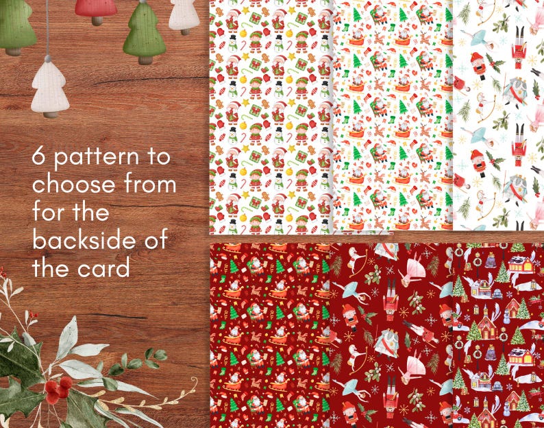 Christmas Spot It Game Printable Kit Seek It Holiday Matching Game ...