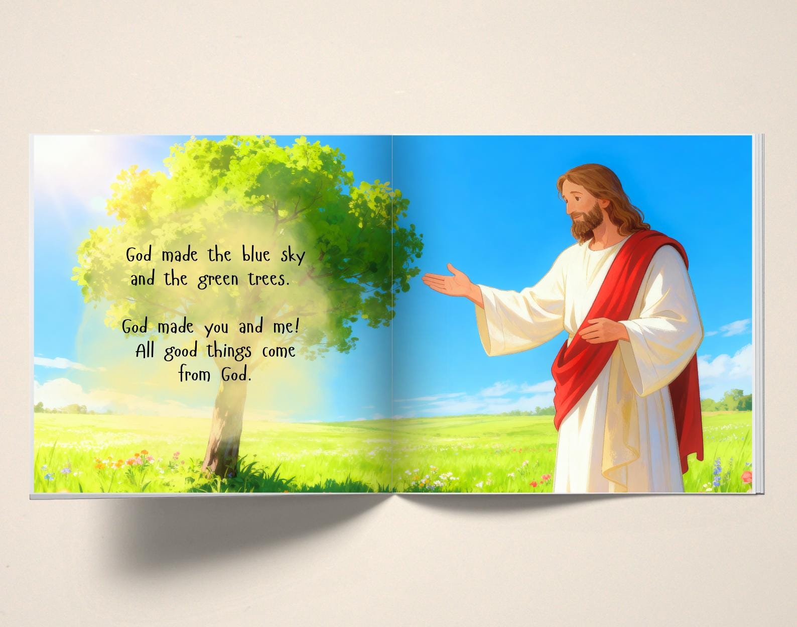 Personalized Christian Baby Book Custom First Bible Stories Gift ...