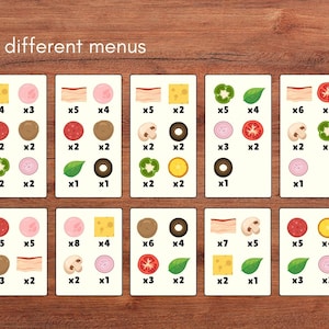 Pizza Game Printable: Montessori Toddler Pretend Play (PDF Download) - Etsy
