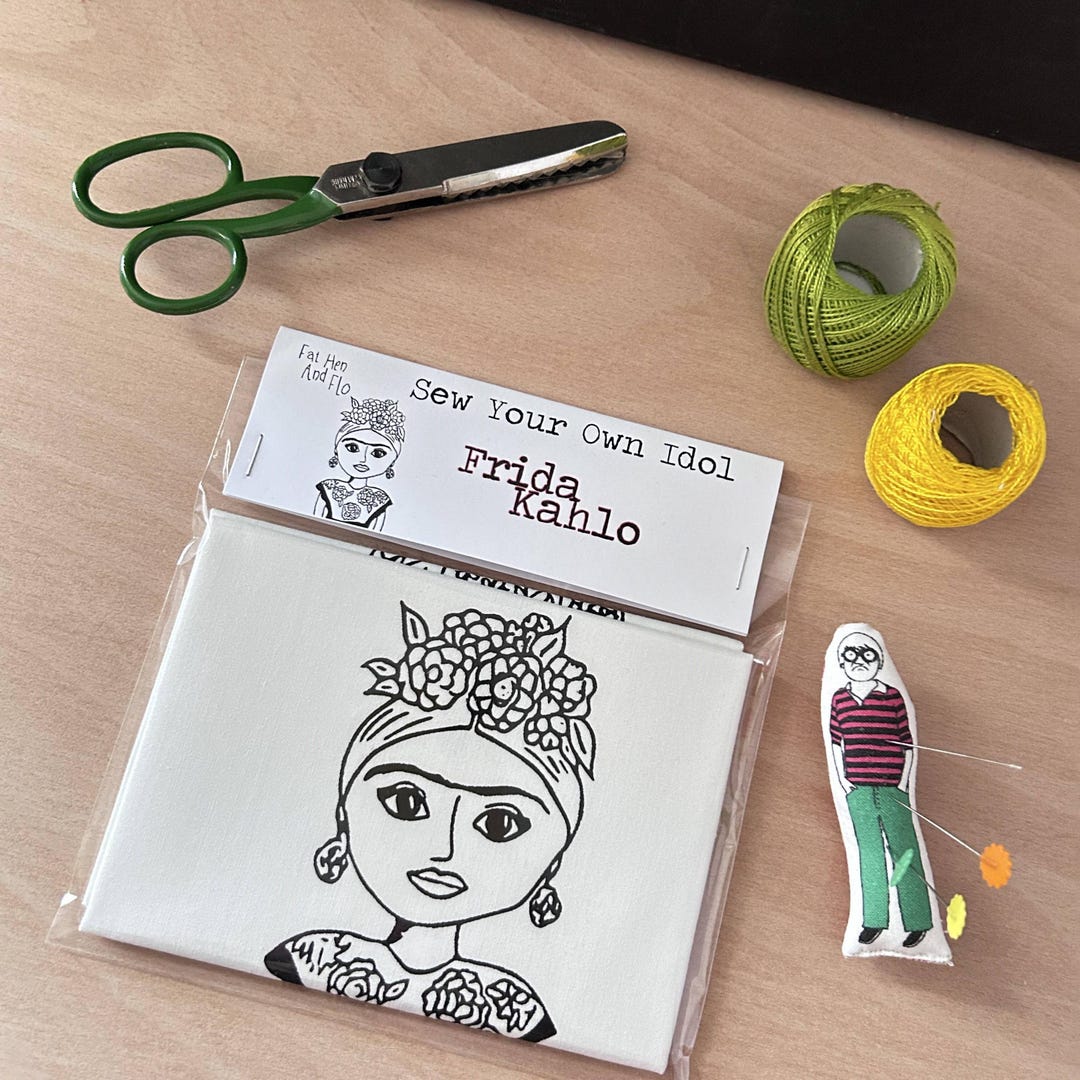 Frida Kahlo - Sew Your Own Doll Kit - Etsy