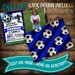 Soccer Birthday Photo Invitation, Soccer Birthday Invite Blue RSVP ...