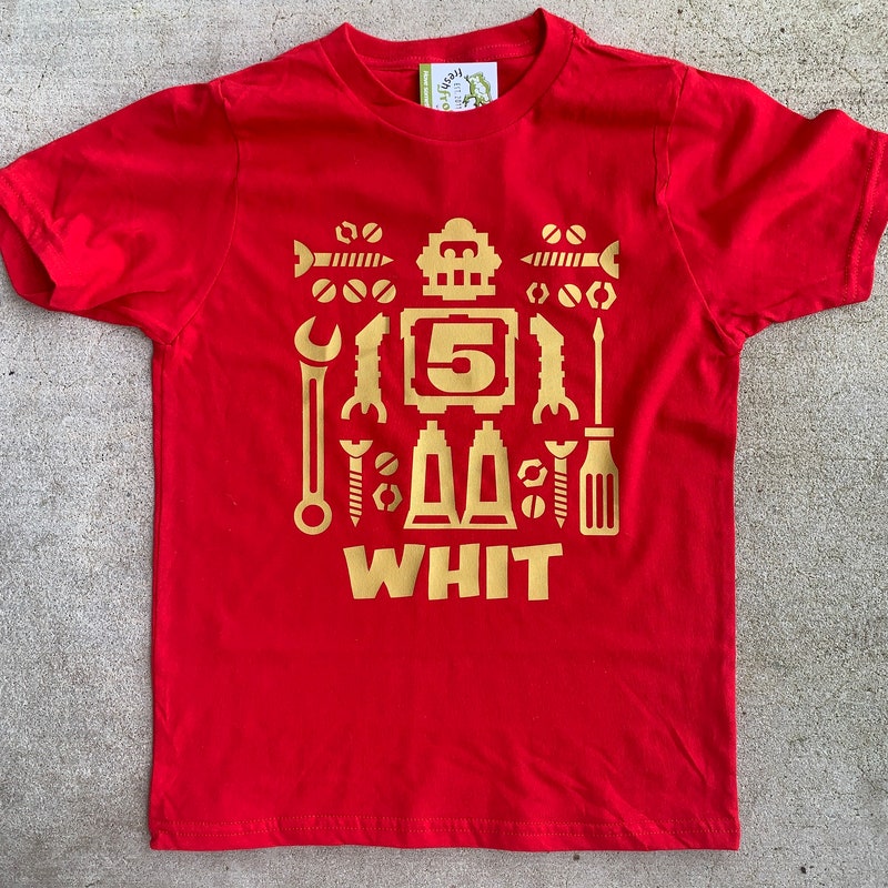 First Robotics Shirt - Etsy