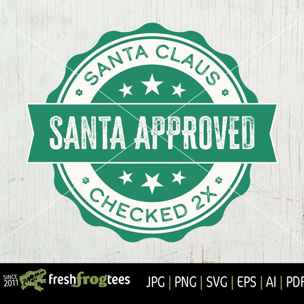 Santa Approved - Etsy