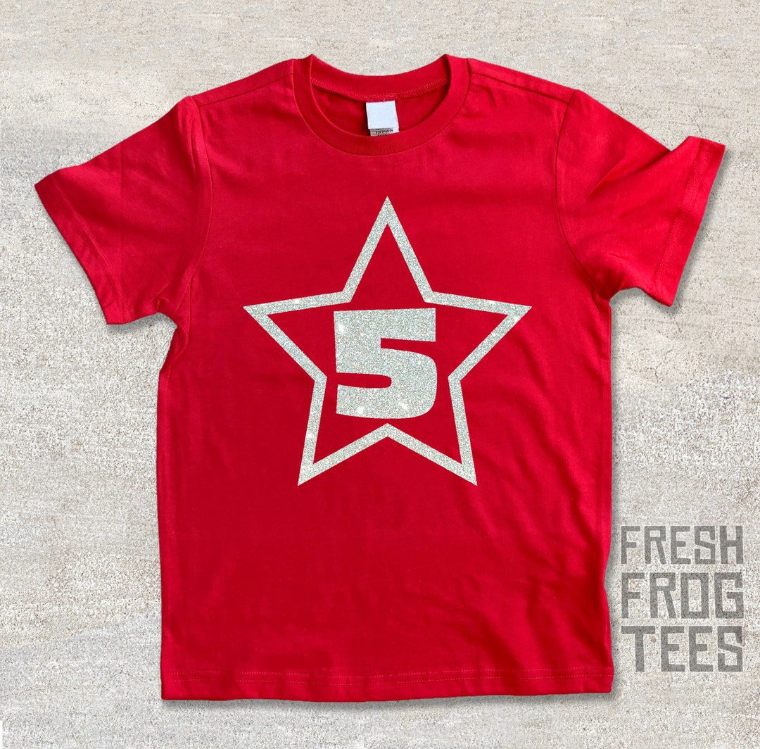 Glitter Birthday Shirt Birthday Number Shirt - Etsy