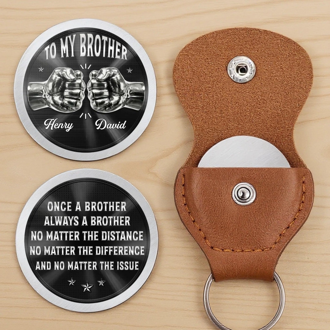 Custom Pocket Hug for Brother – Personalized Birthday Gift, Always Got ...