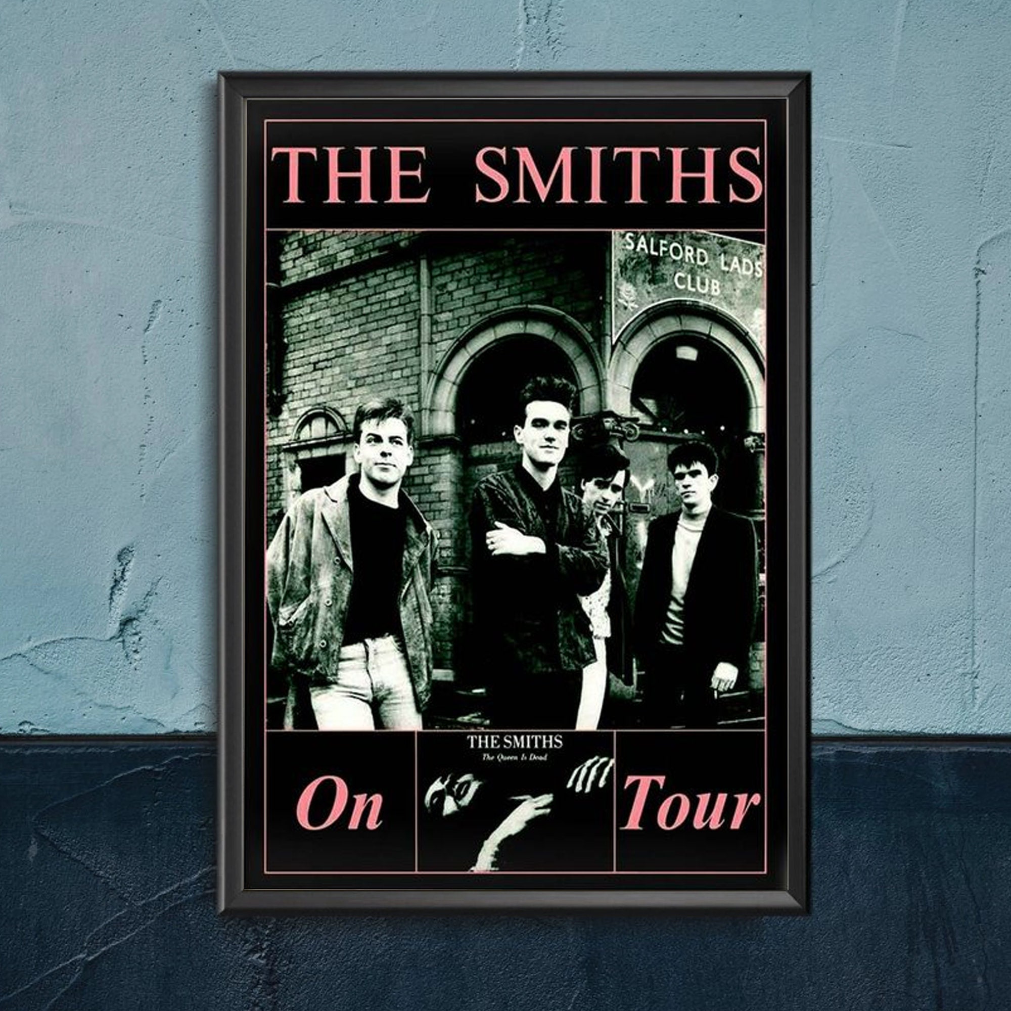 The Smiths The Queen Is Dead Poster Album Cover Poster, The Smiths Poster