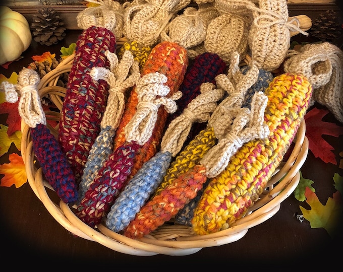Indian Corn Crochet Pattern - Etsy
