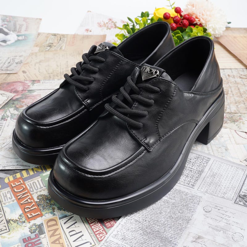 90s Chunky Lace up Shoes - Etsy UK