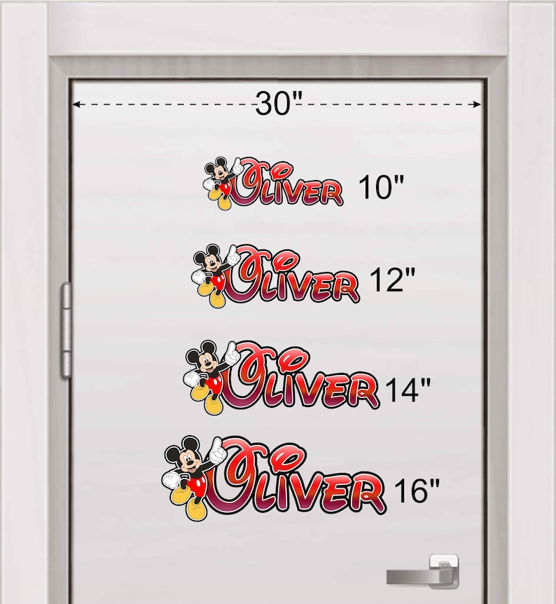 Stitch Wooden Wall Decor, Disney Characters & Your Name Wooden Sign , Personalized Kids Room ...