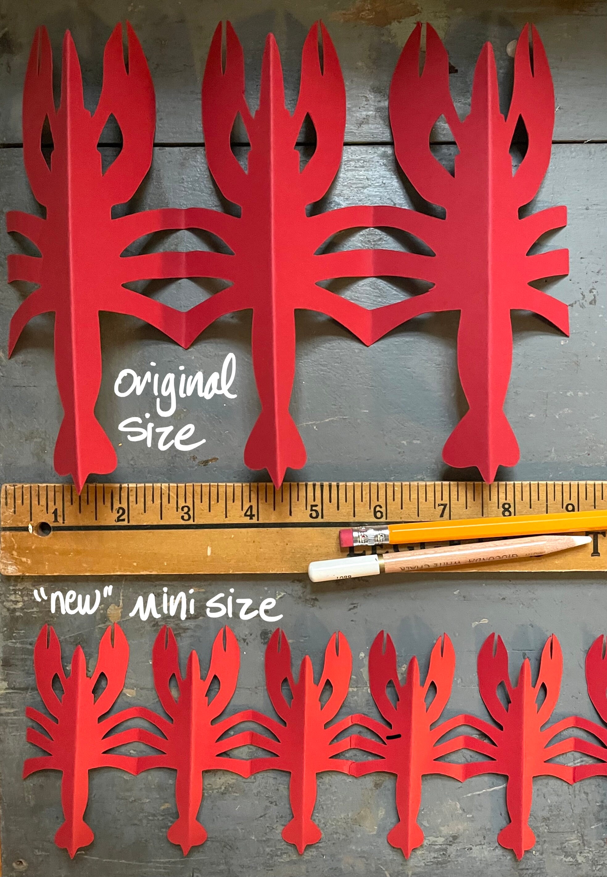 Crawfish Boil Banner, MINI Sized Garland, Creole Themed Banner, Mini ...