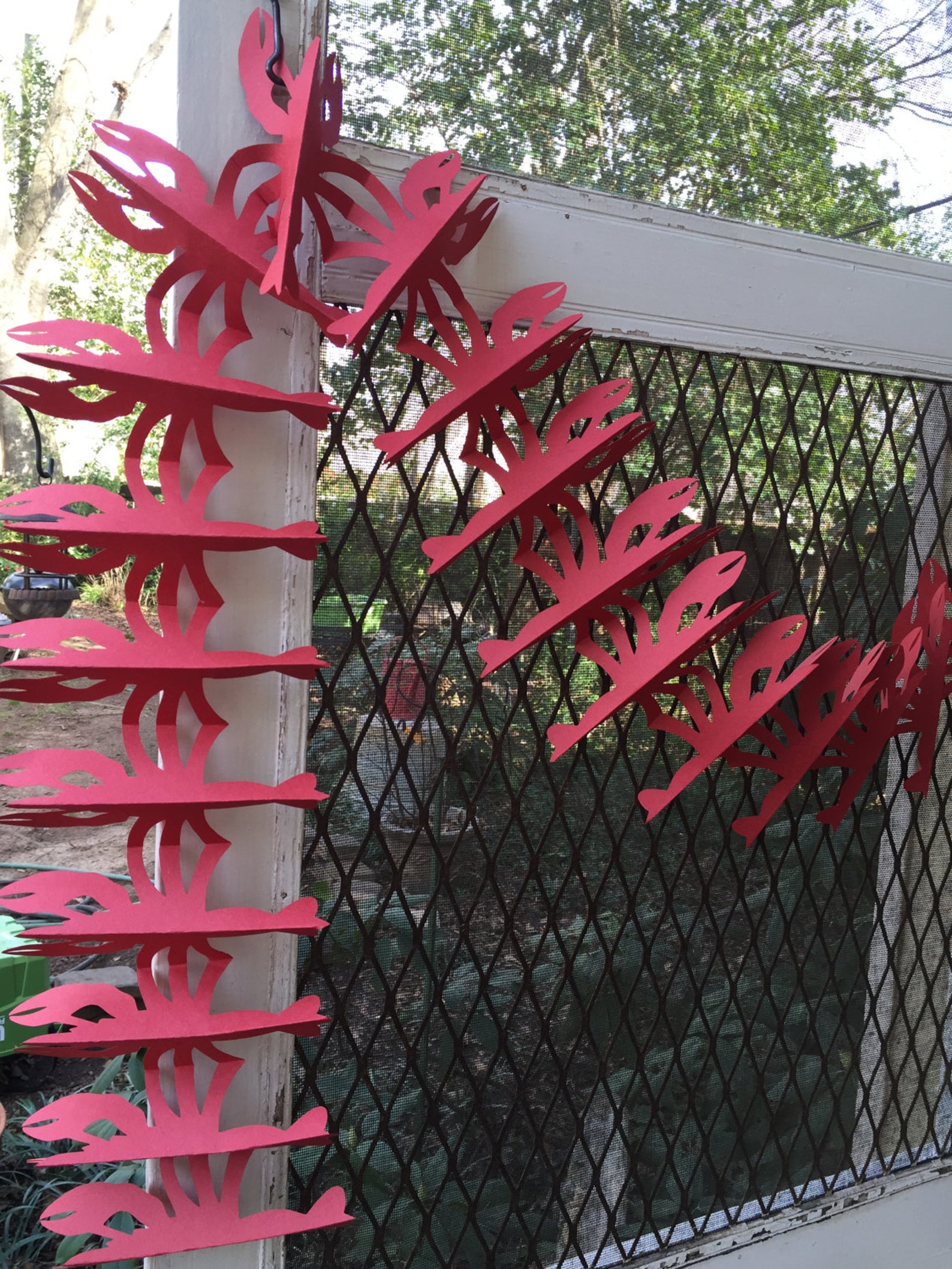Red Crawfish Boil Banner; Crawfish Decor; Party Banner; Crawfish Boil ...