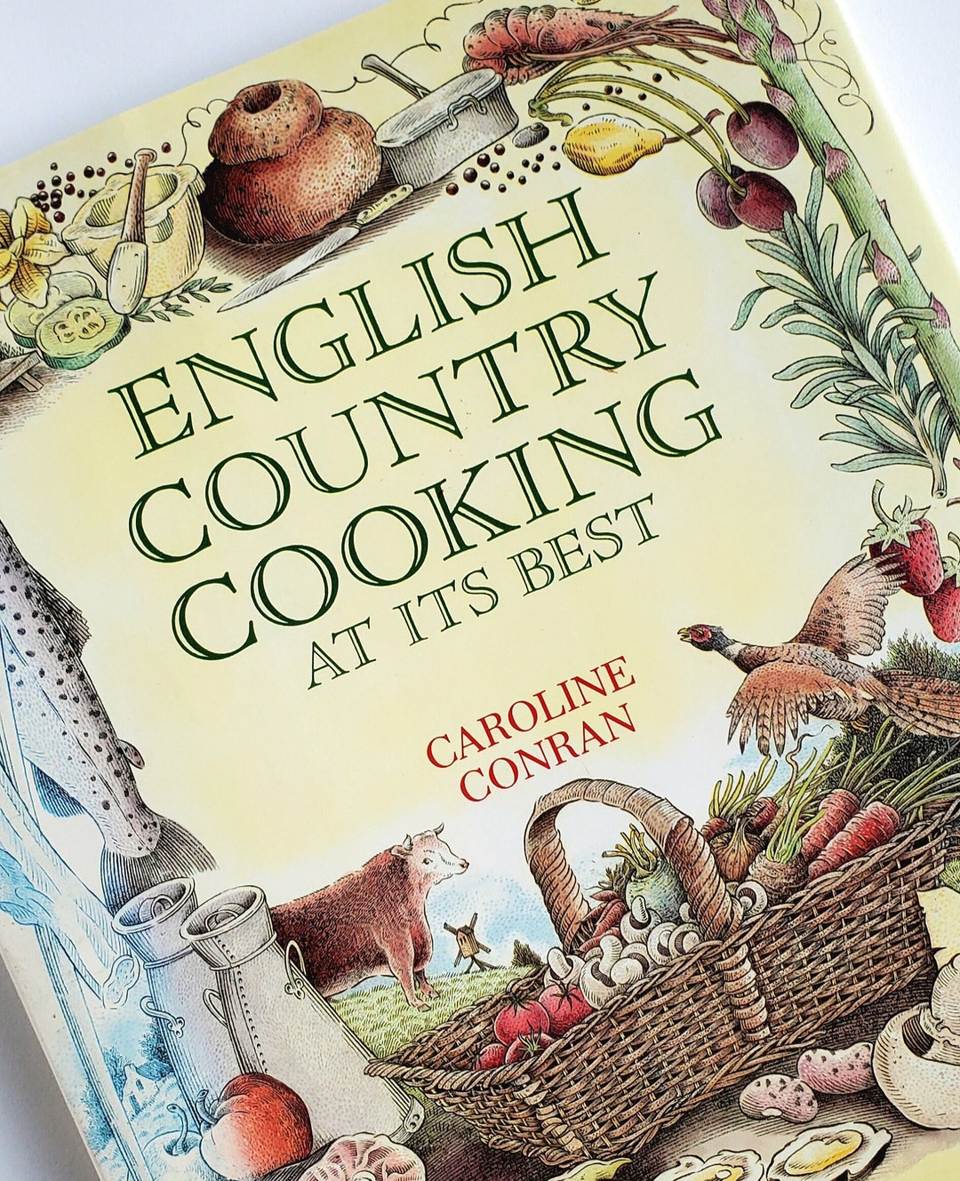 English Country Cooking at Its Best by Caroline Conran First Edition ...