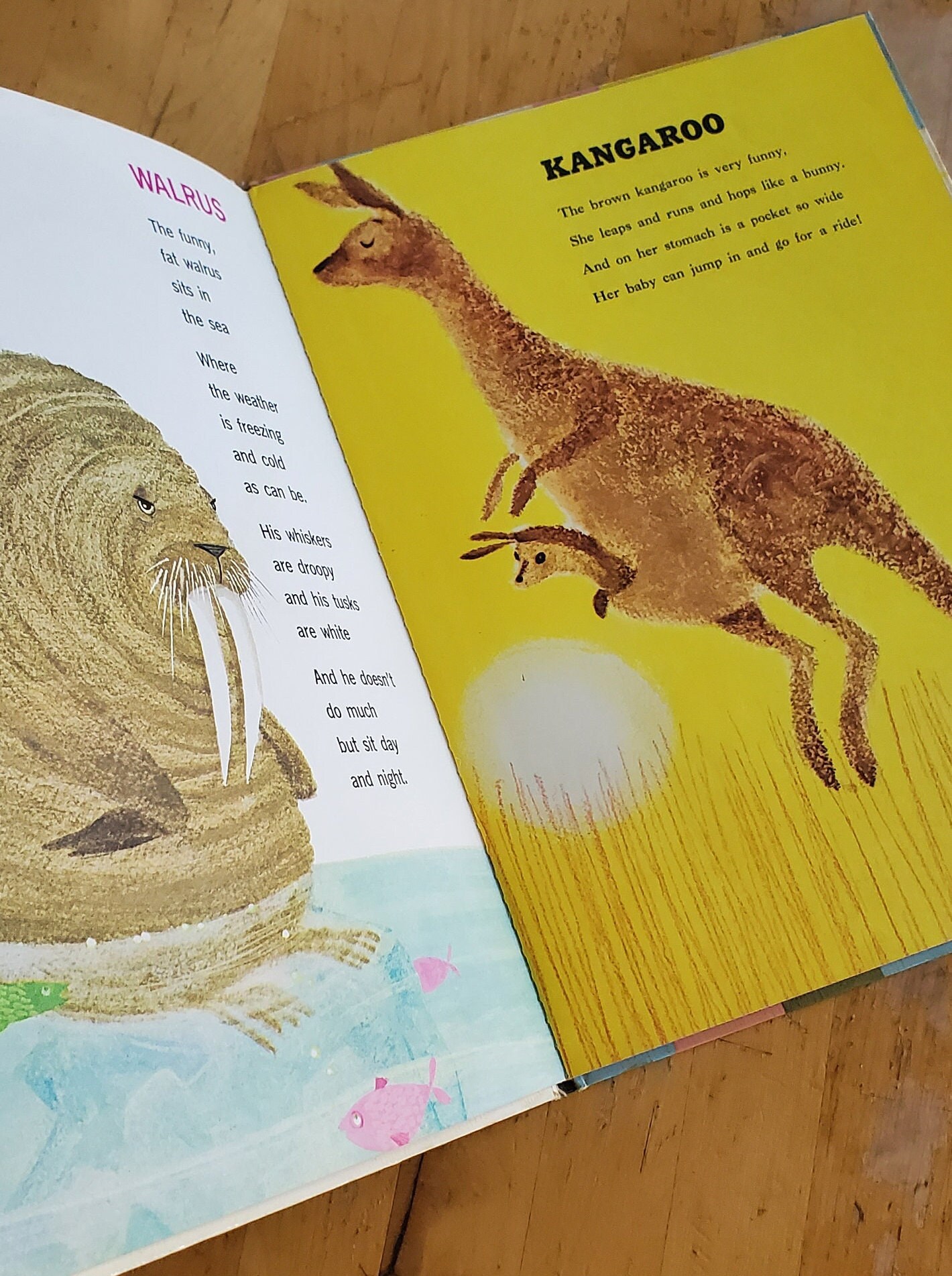 The Wild and Woolly Animal Book Random House Copyright 1961 by Nita ...