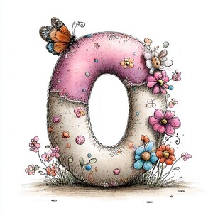 Birthday Watercolor Numbers – Cute JPG Illustration Set – Ideal for ...