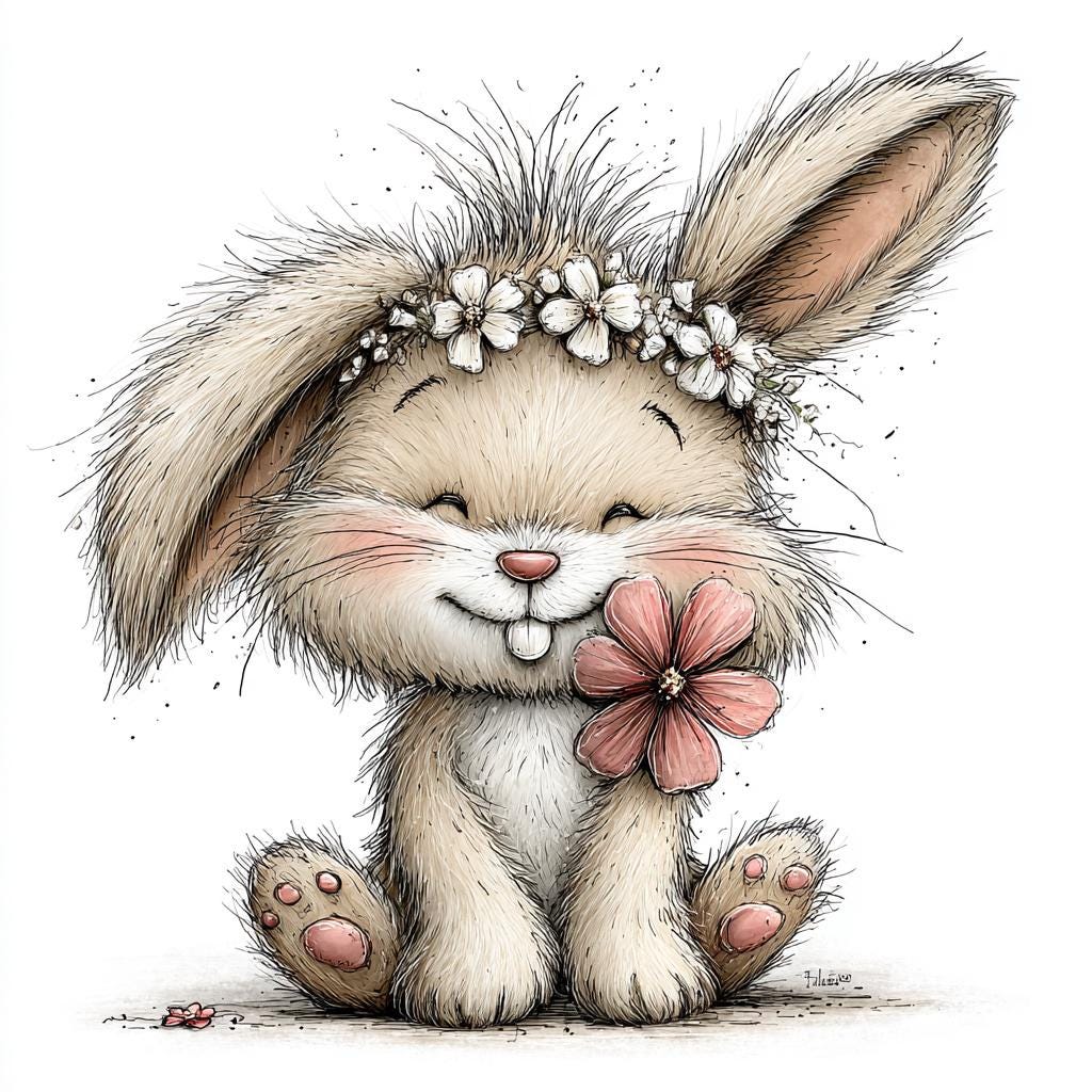 29 JPG Whimsical Spring Farm Animals Clipart – Cute Cow, Lamb, Pig ...
