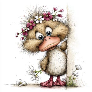 40 JPG Whimsical Peeking Woodland Spring Clipart – Cute Forest Animals ...