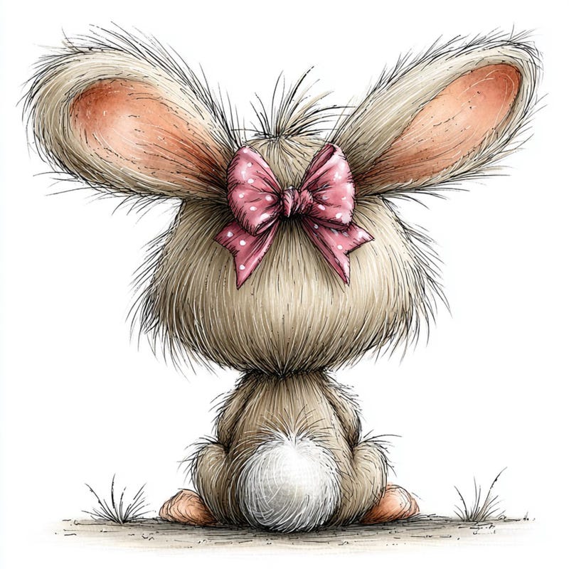 Bunny Butt Decor - Etsy