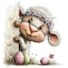 Spring Peeking Animals Clipart Bundle, Easter Peeking Critters JPG Set ...