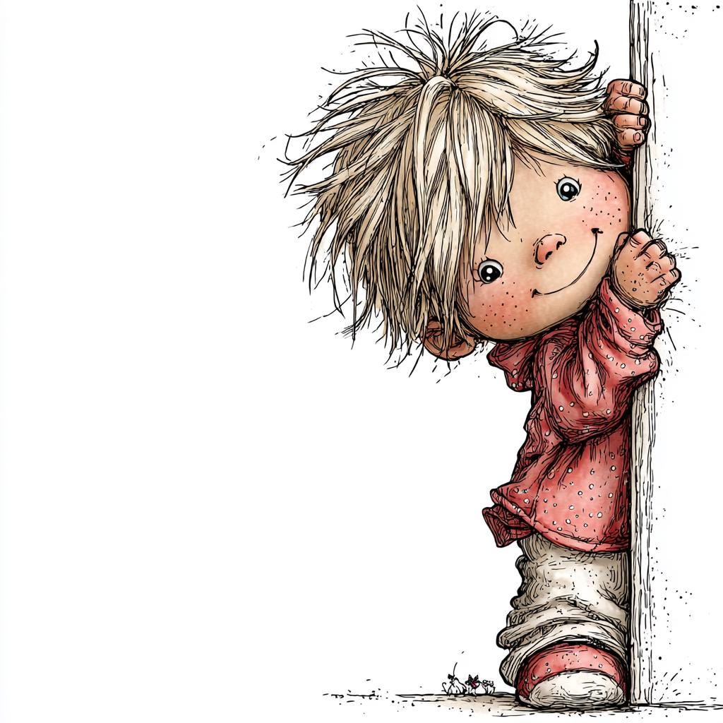 40 JPG Whimsical Peeking Boy Clipart – Cute Valentine Boy Art JPG ...