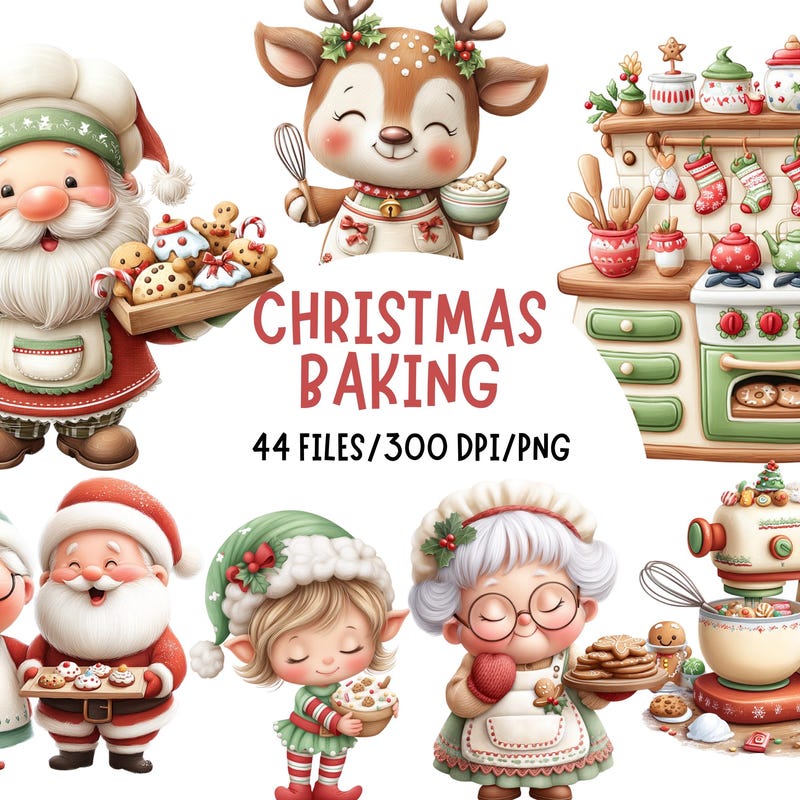 Baking Clip Art - Etsy