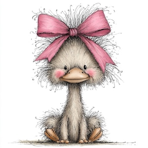 20 JPG Pink Safari Animals Clipart – Cute Safari Animals Sitting With ...