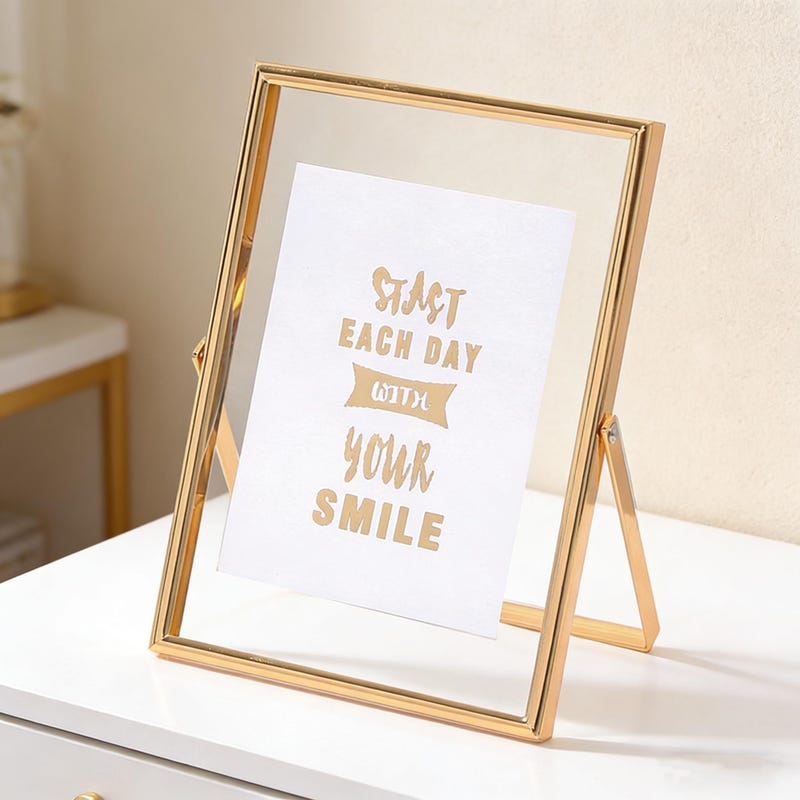 Double Glass Frame - Etsy