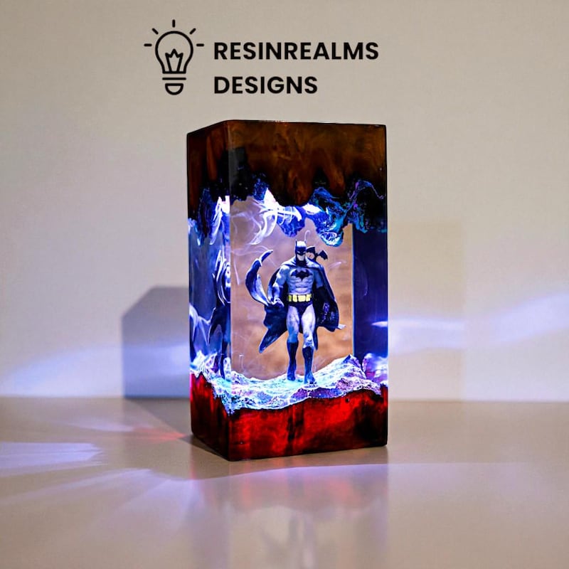 Super Hero Epoxy Light - Etsy