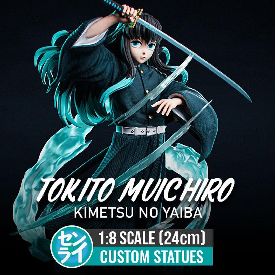 Tokito Muichiro Resin Figure – Demon Slayer Collectible | Custom Scale ...