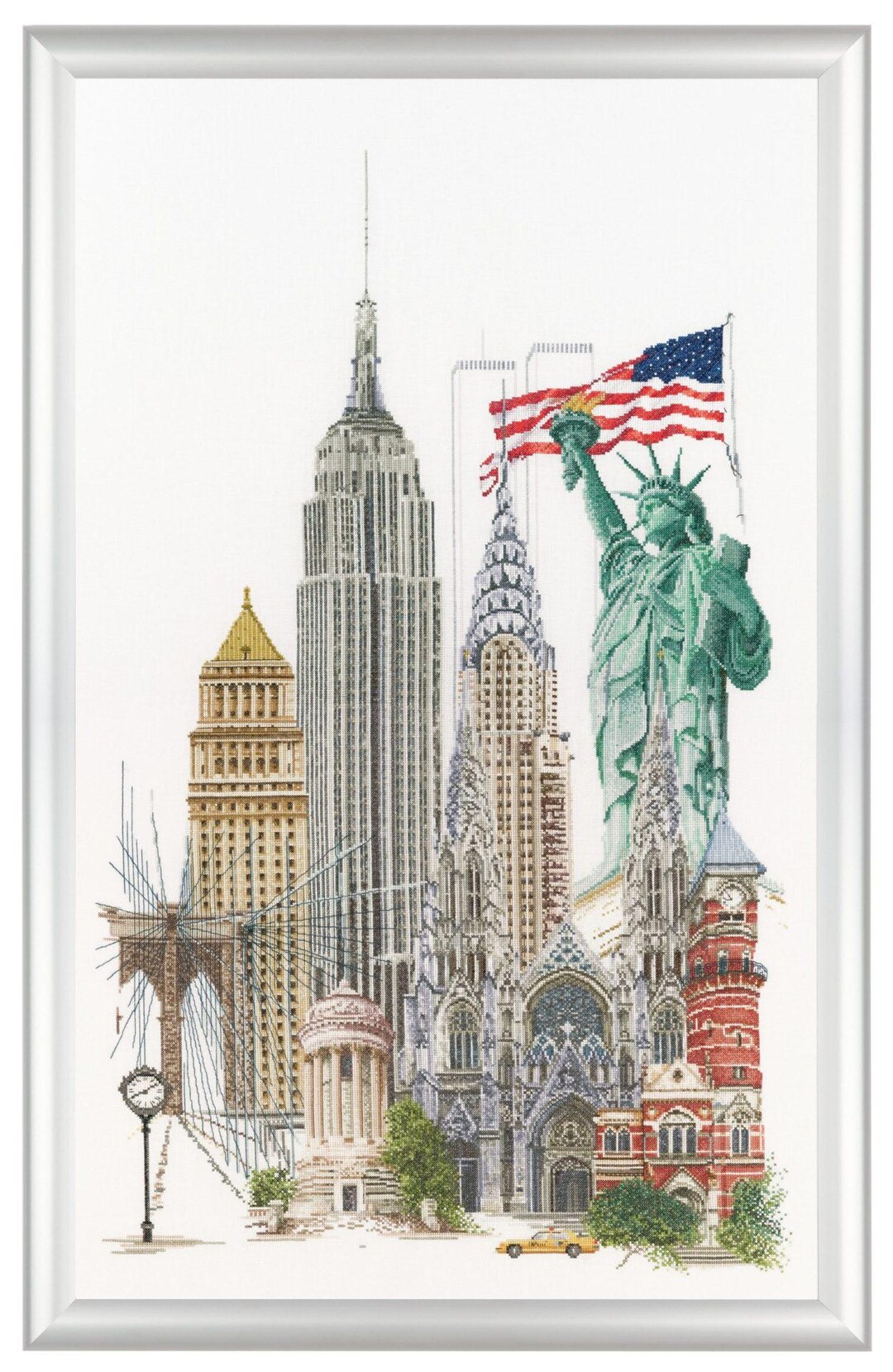 Large Printable Cross Stitch Digital PDF + SAGA Pattern Keeper Markup ...