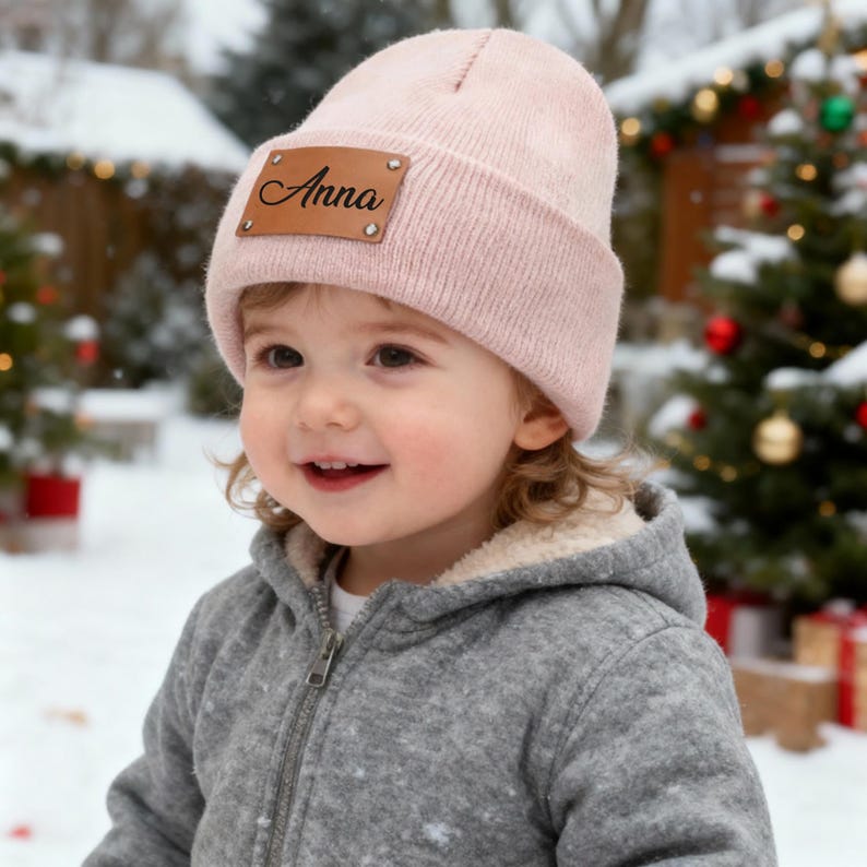 Custom Family Beanie Personalized Matching Family Hat Custom Name ...