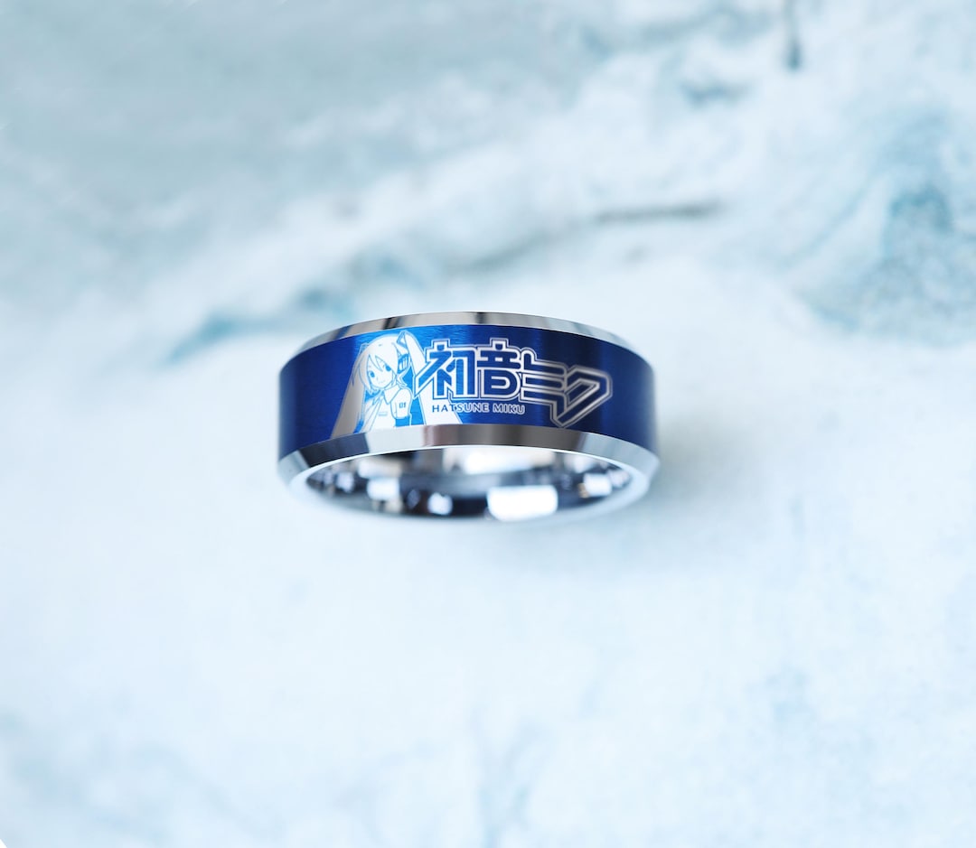 Hatsune Miku Ring, Hatsune Miku Jewelry, Hatsune Miku Promise Ring ...