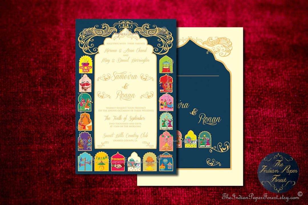 THE PRINCESS Wedding Invitation Set DIY Printable / Printed - Etsy