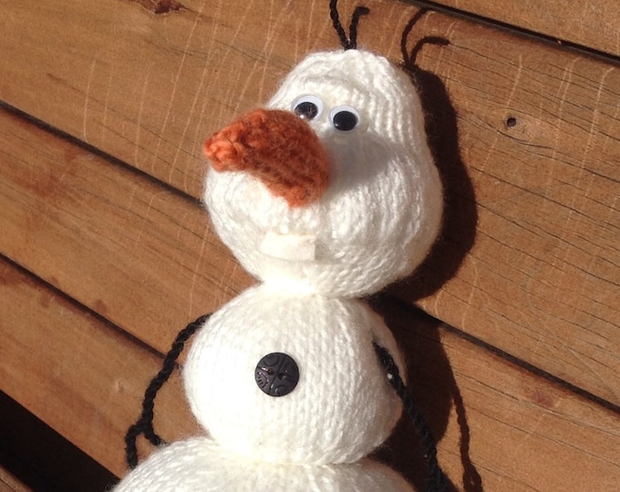 Olaf From "frozen" - Knitting Pattern UPDATED! - Etsy UK
