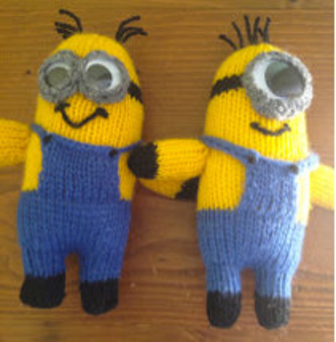Millions of Minions! A Set of 10 Minion Knitting Patterns - Etsy