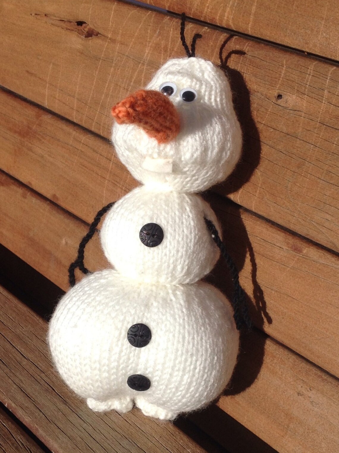 Olaf From "frozen" - Knitting Pattern UPDATED! - Etsy