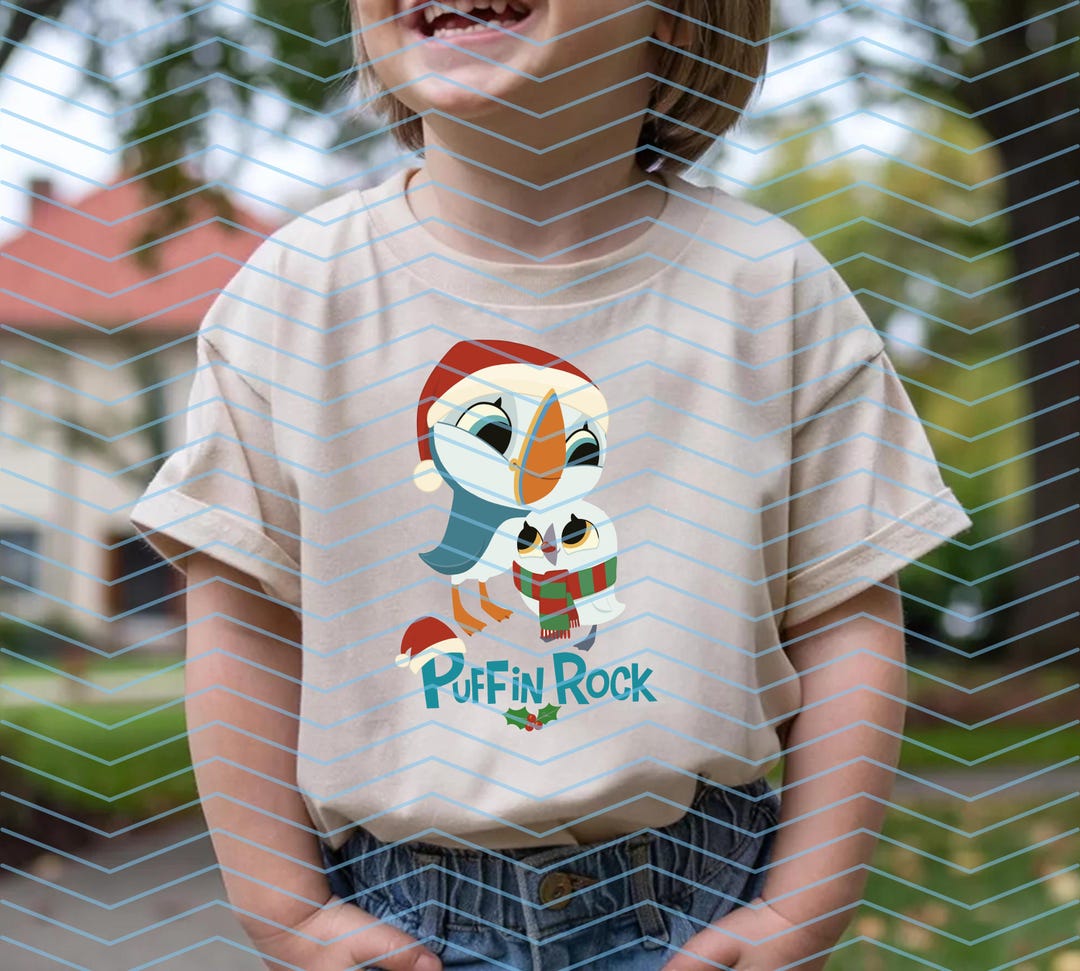 Puffin Rock Toddler Tee, Cute Kids T-shirt, Christmas Gift for Toddlers ...