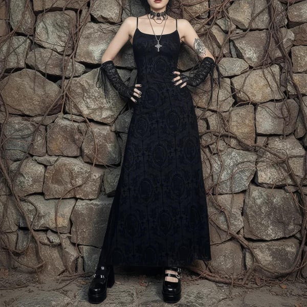 Dark Romance Dress - Etsy UK