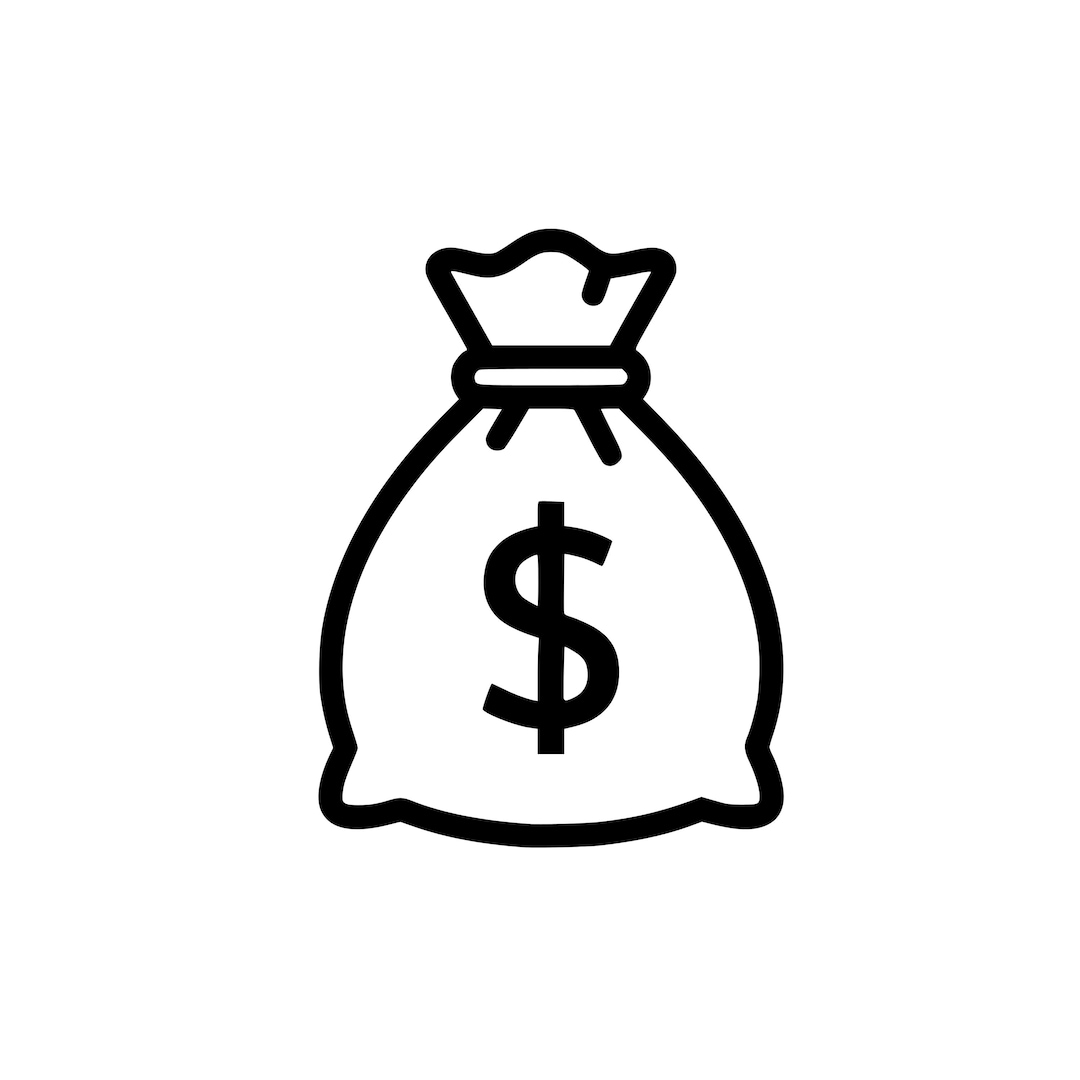 Money Svg Png: Minimalist Design for Crafts L Cut Ready Digital Design ...