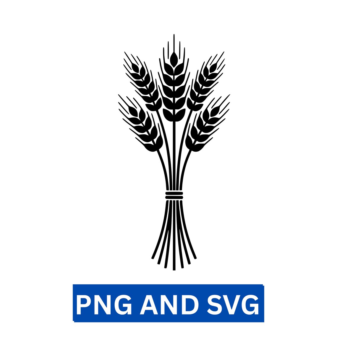 Wheat Sheaf Svg Png: Cut Ready Digital Design for Cricut Silhouette - Etsy
