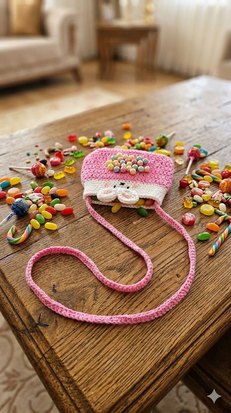 Crochet Pattern Bunny Bag, Kids Animal Purse Tutorial, PDF Digital ...