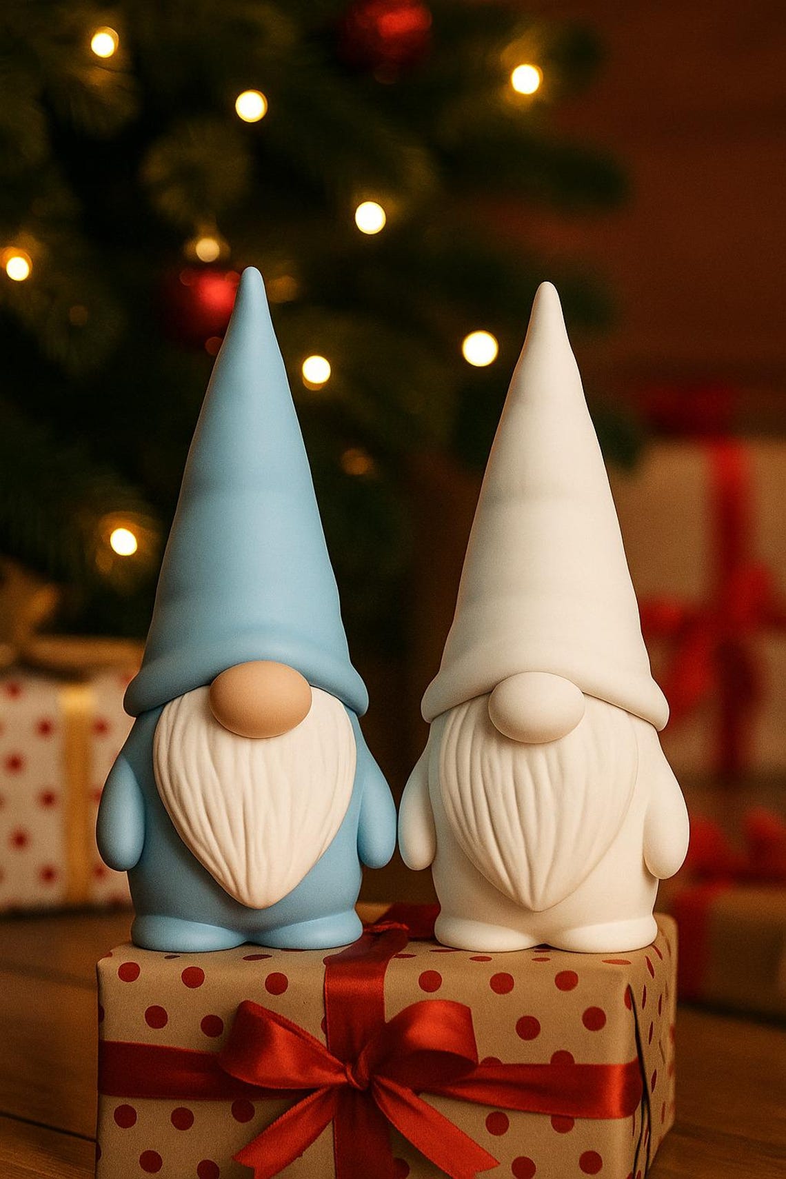 3D Printed Christmas Gnomes STL – Holiday Decor | Scandinavian Xmas ...