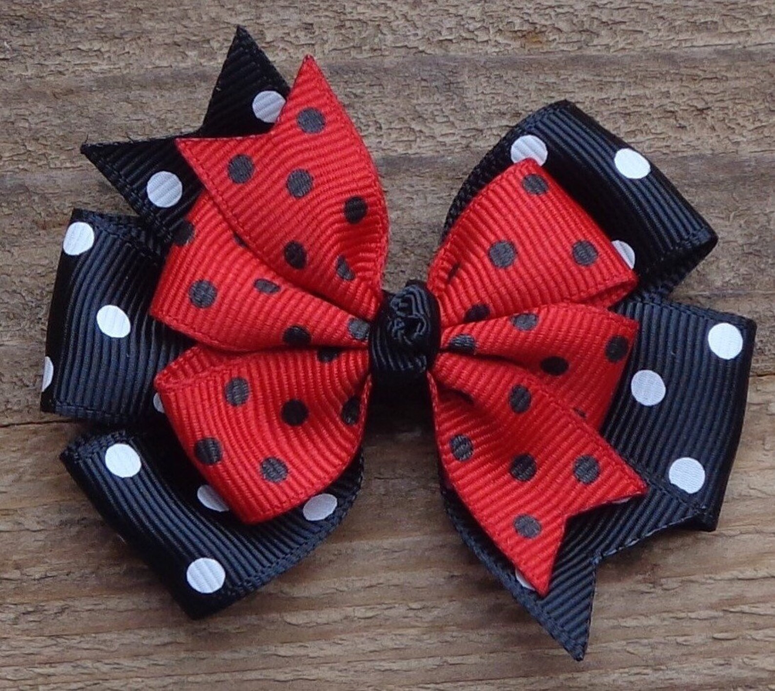 Ladybug Hair Bow for Girlslady Bug Pigtail Hair Bowstoddler | Etsy