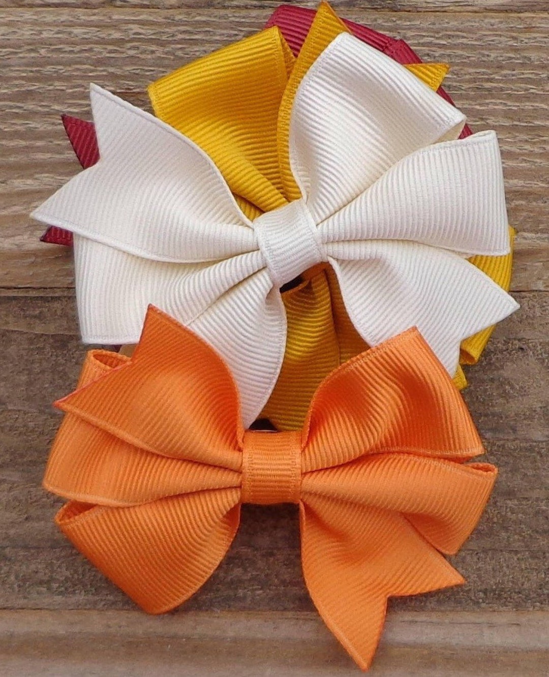 Fall Hair Bows for Girls Fall Boutique Bows Fall Bundle of - Etsy