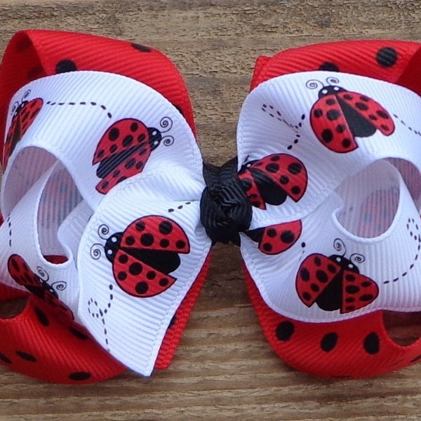 Ladybug Hair Clip - Etsy